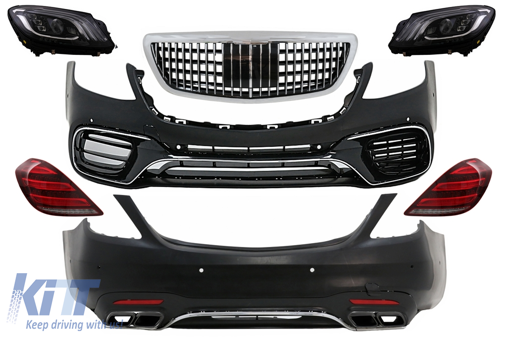 Complete Body Kit suitable for Mercedes S-Class W222 Facelift (2013-06. ...