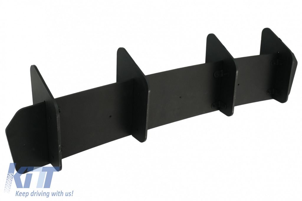 Front Bumper Lip Extension Spoiler with Rear Bumper Extension Splitter ...