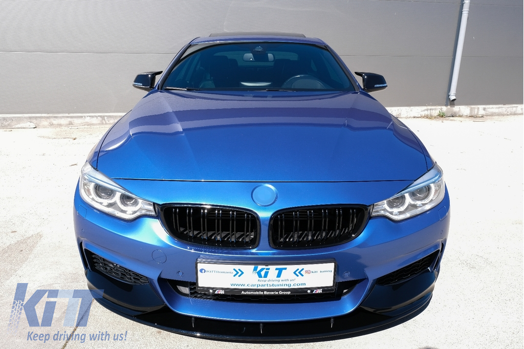Front Bumper Spoiler Lip suitable for BMW 4 Series F32 F33 F36 Coupe ...
