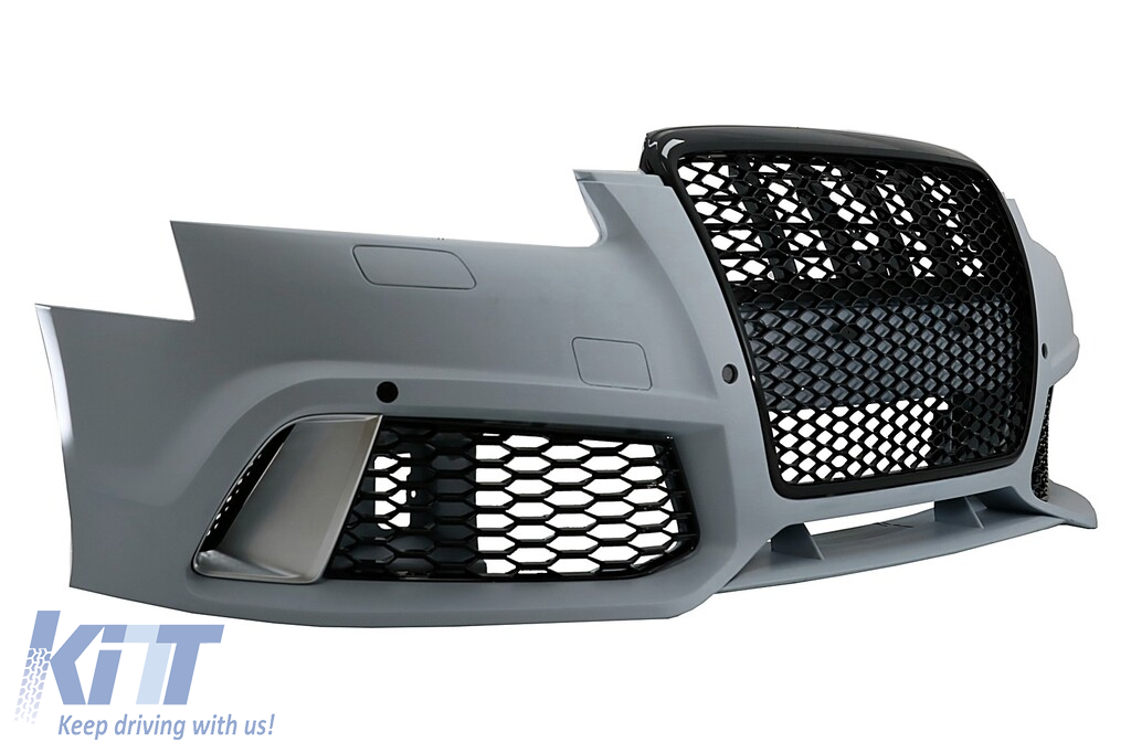 Front Bumper suitable for Audi A6 C6 4F Facelift (2008-2010) R6 Look