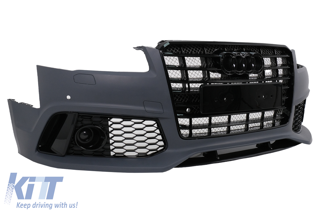 Front Bumper suitable for Audi A8 D4 Facelift D4.5 (2014-2017) RS Design