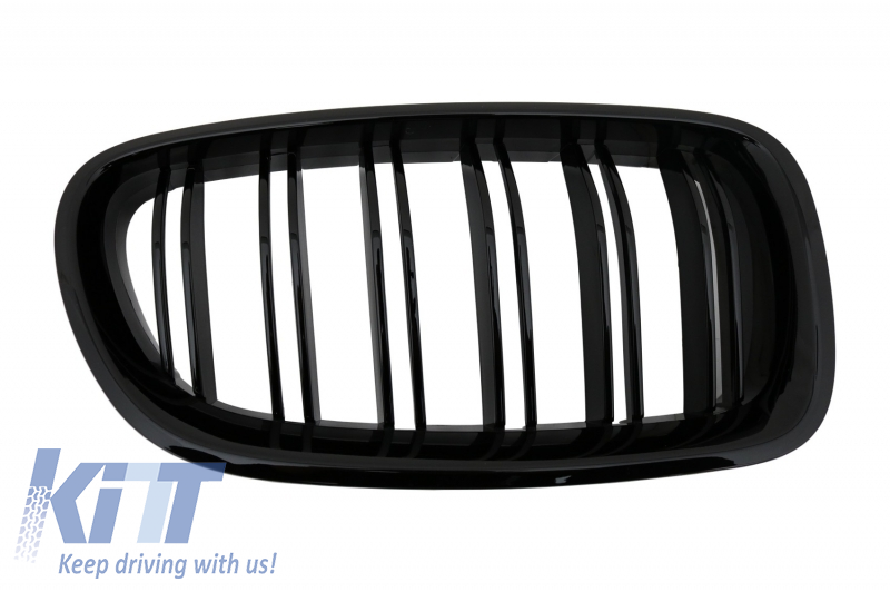 Front Bumper suitable for BMW F10 F11 5 Series (2011-2014) M-Technik Design with Kidney Grilles ...