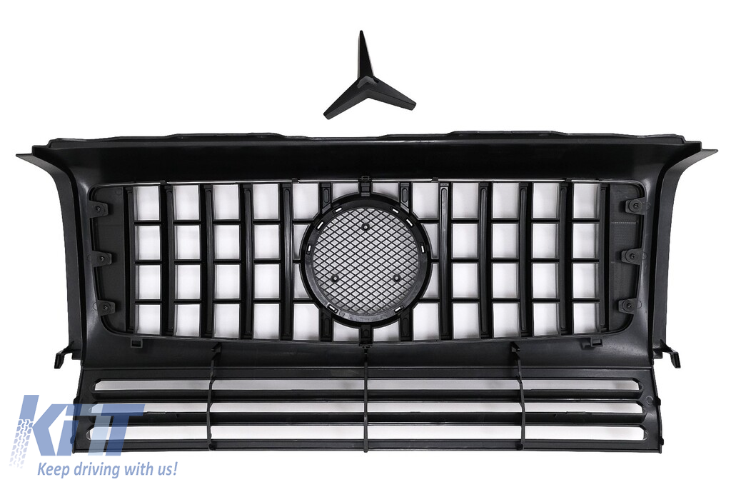 Front Grille suitable for Mercedes G-Class W463 (2002-2017) New G63 GT ...