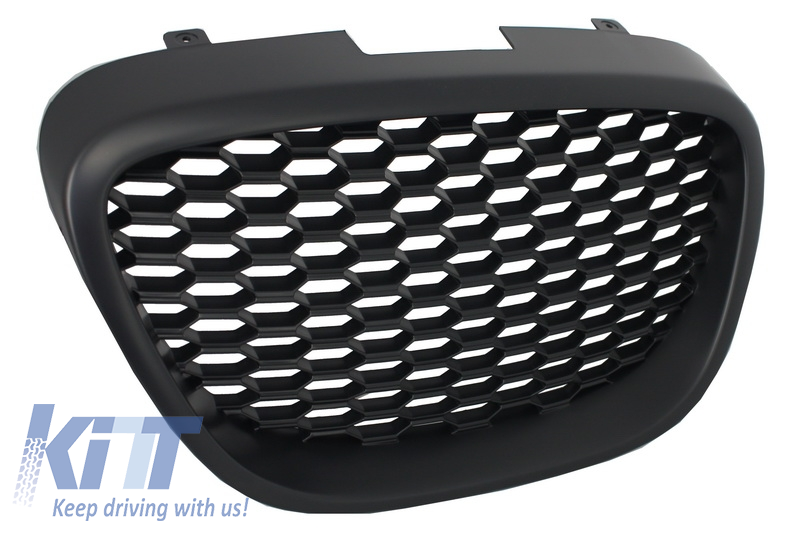 Front Grille suitable for SEAT Leon 1P (2005-2009) Honey Comb Design