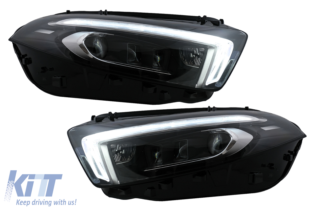 Full LED Headlights suitable for Mercedes A-Class W177 V177 (2018-2022 ...