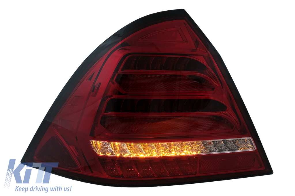 Full LED Taillights suitable for Mercedes C-Class W203 Sedan (2000-2004 ...