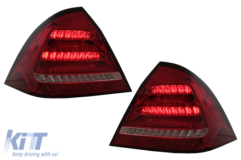 Full LED Taillights suitable for Mercedes C-Class W203 Sedan (2000-2004 ...