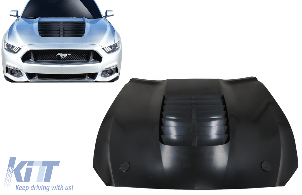 Hood Bonnet with Air Vents suitable for Ford Mustang Mk6 VI Sixth ...