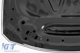 Hood Bonnet with Front Fenders Black Chrome suitable for BMW 3 Series ...
