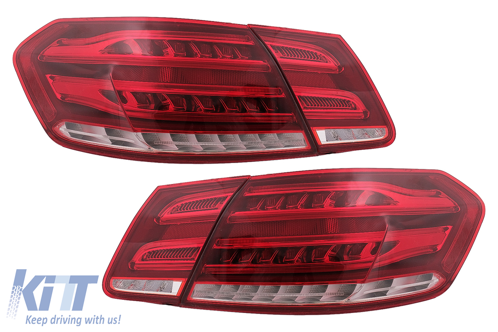 LED BAR Taillights suitable for Mercedes E-Class W212 Facelift (2013 ...