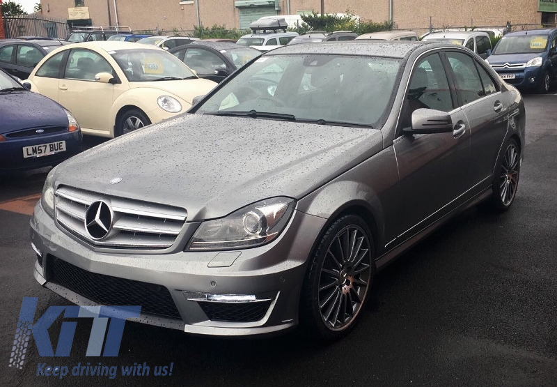 Mercedes C-class W204 C204 Facelift C63 AMG Body Kit