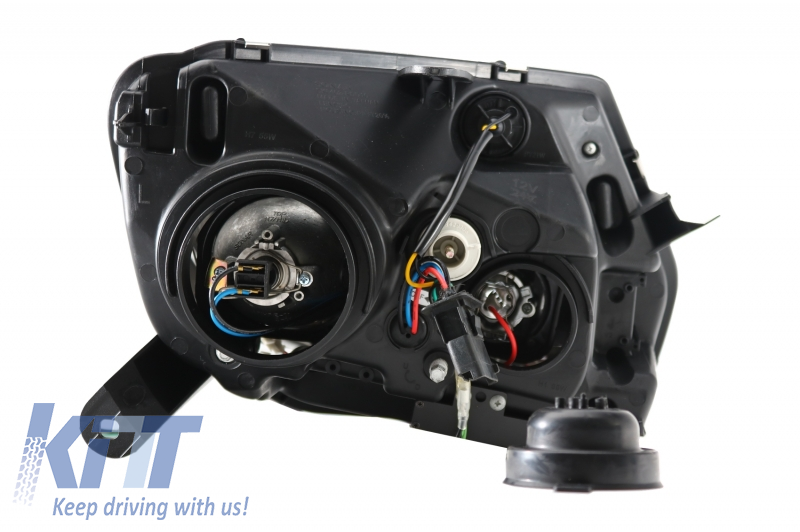 Phares LED pour Duster I 2009-2014 Rampe Lumineuse Tube Black Edition-