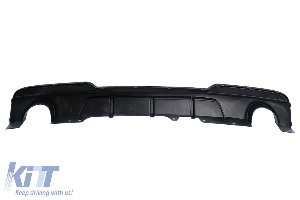 Rear Bumper Air Diffuser Double Outlet Single Exhaust suitable for BMW ...