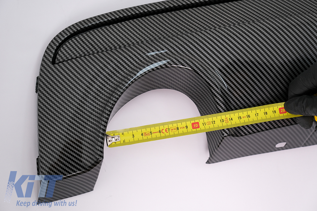 Rear Bumper Air Diffuser Double Outlet Single Exhaust suitable for BMW ...