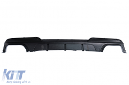 Rear Bumper Air Diffuser Double Outlet suitable for BMW 5 Series F10 ...