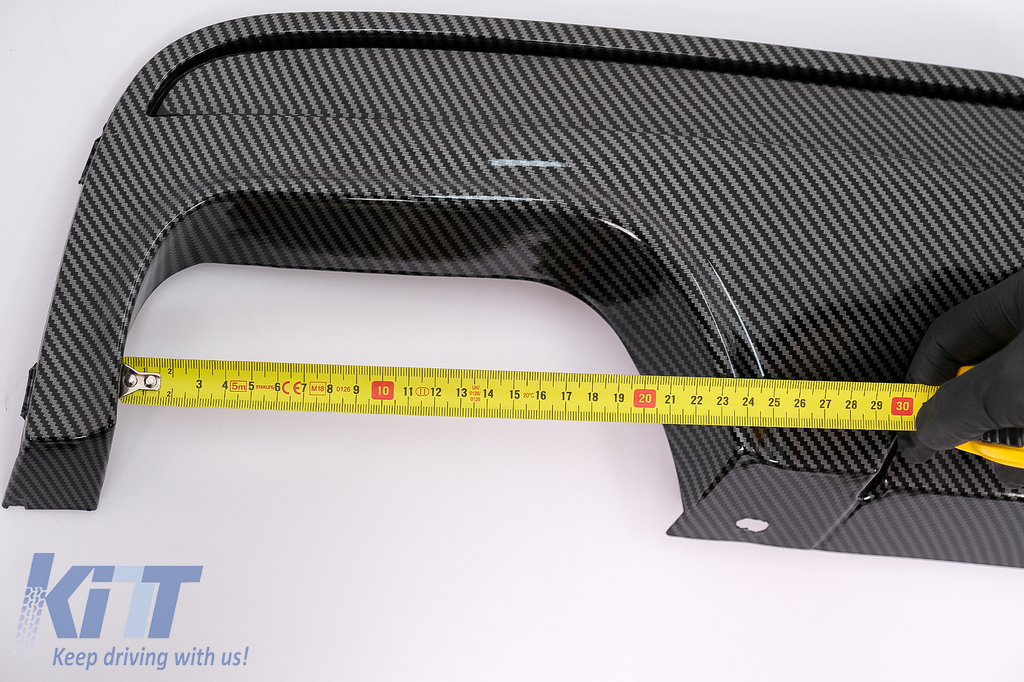 Rear Bumper Air Diffuser Double Outlet suitable for BMW 5 Series F10 ...