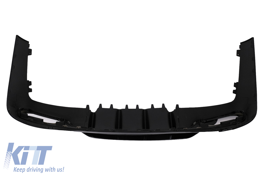 Rear Bumper Diffuser suitable for Mercedes C Class W206 S206 Sport Line ...