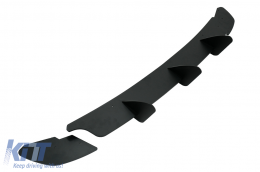 Rear Bumper Extension for Diffuser and Rear Side Splitters suitable for ...