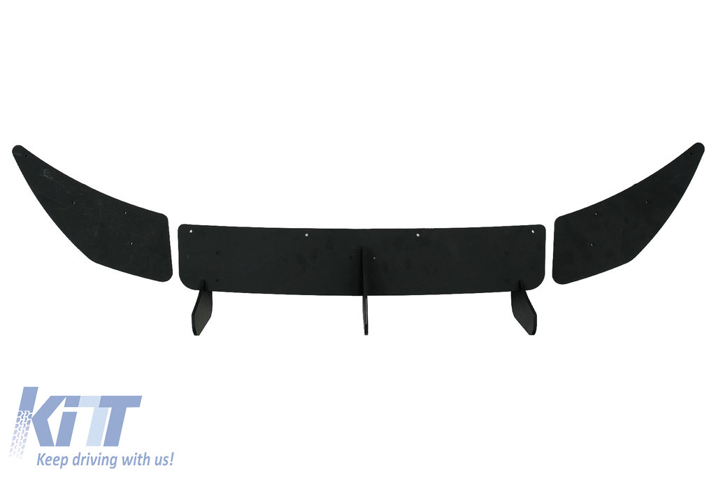 Rear Bumper Extension for Diffuser and Side Splitters suitable for VW ...