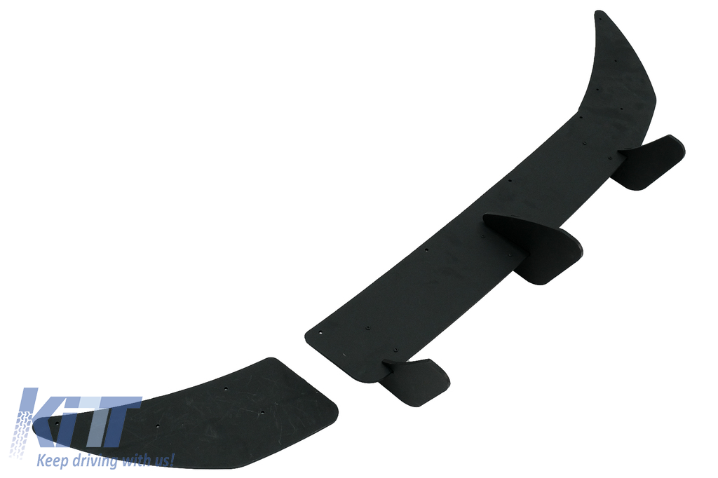 Rear Bumper Extension for Diffuser and Side Splitters suitable for VW ...