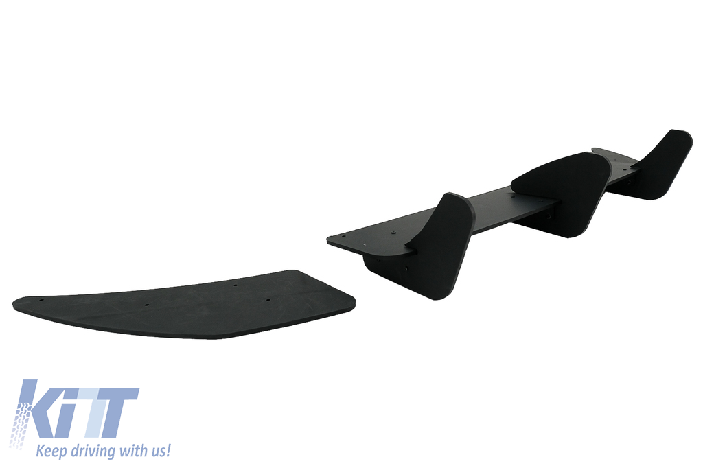 Rear Bumper Extension for Diffuser and Side Splitters suitable for VW ...