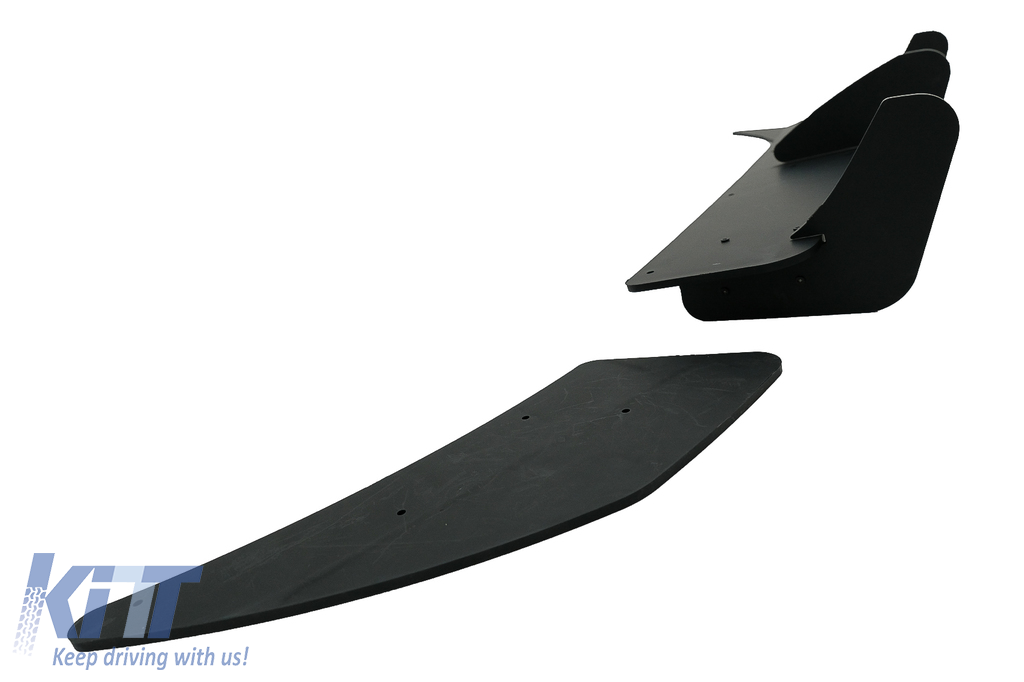 Rear Bumper Extension for Diffuser and Side Splitters suitable for VW ...