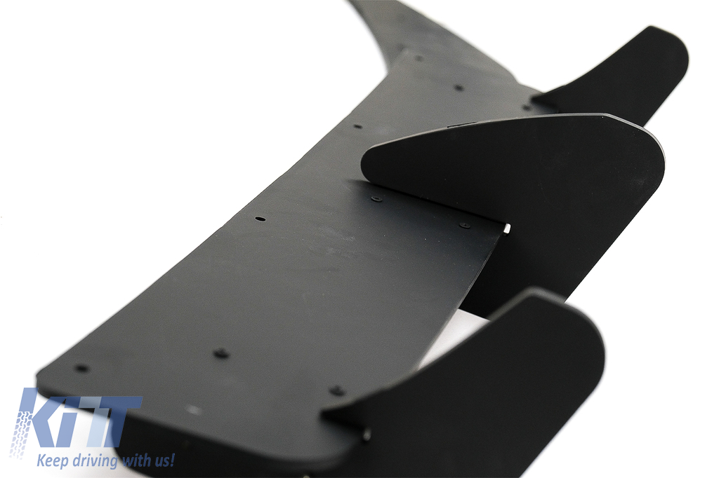 Rear Bumper Extension for Diffuser and Side Splitters suitable for VW ...