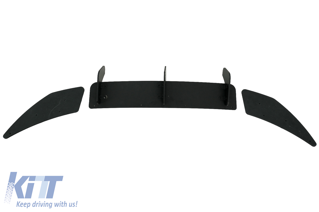 Rear Bumper Extension for Diffuser and Side Splitters suitable for VW ...
