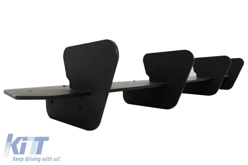 Rear Bumper Extension Splitter for Diffuser suitable for VW Golf 7.5 ...