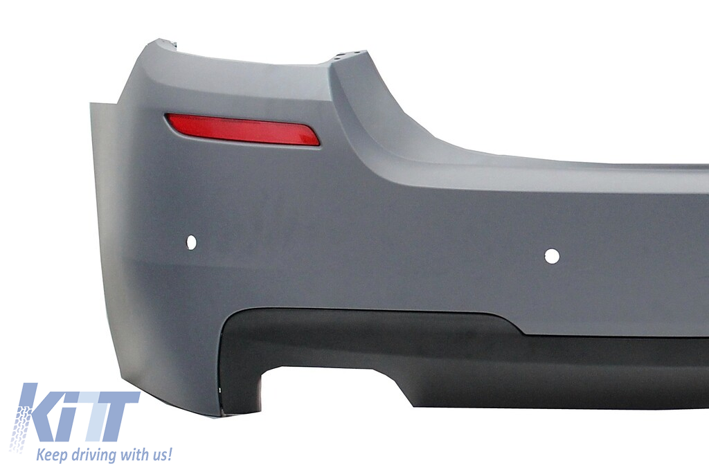 Rear Bumper suitable for BMW 5 Series F10 (2011-2017) M-Tech Design