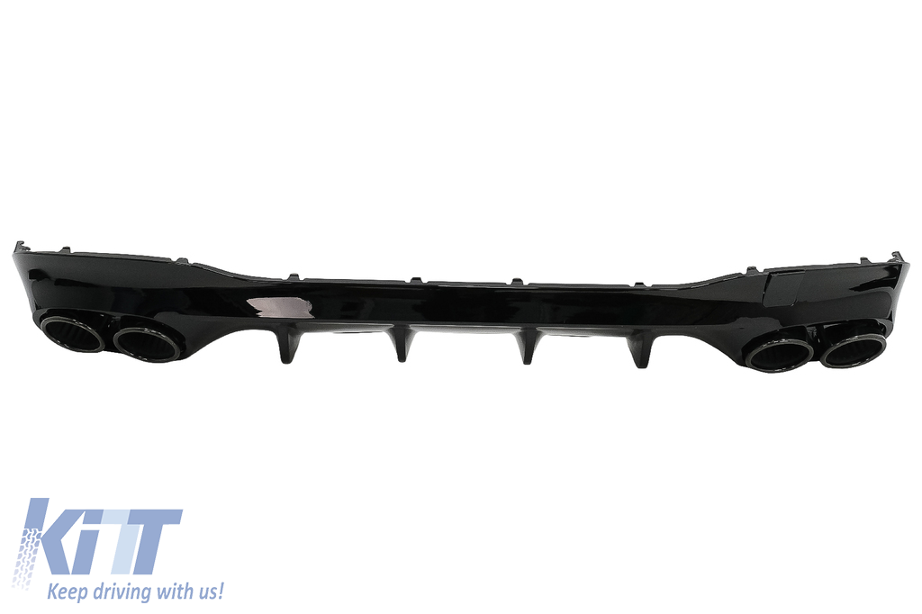 Rear Diffuser and Exhaust Tips suitable for Mercedes CLA X118 Shooting ...