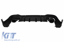 Rear Diffuser suitable for Mercedes GLC X253 SUV (2015-07.2019) GLC63 ...