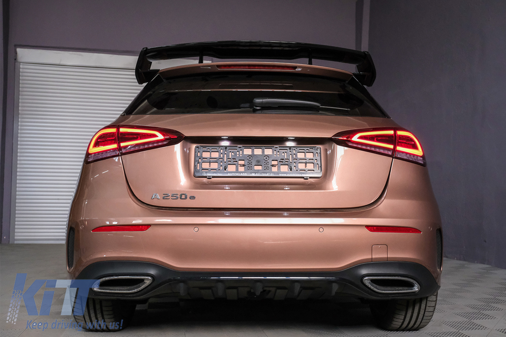 Roof Boot Lid Spoiler suitable for Mercedes A-Class W177 Hatchback SE ...