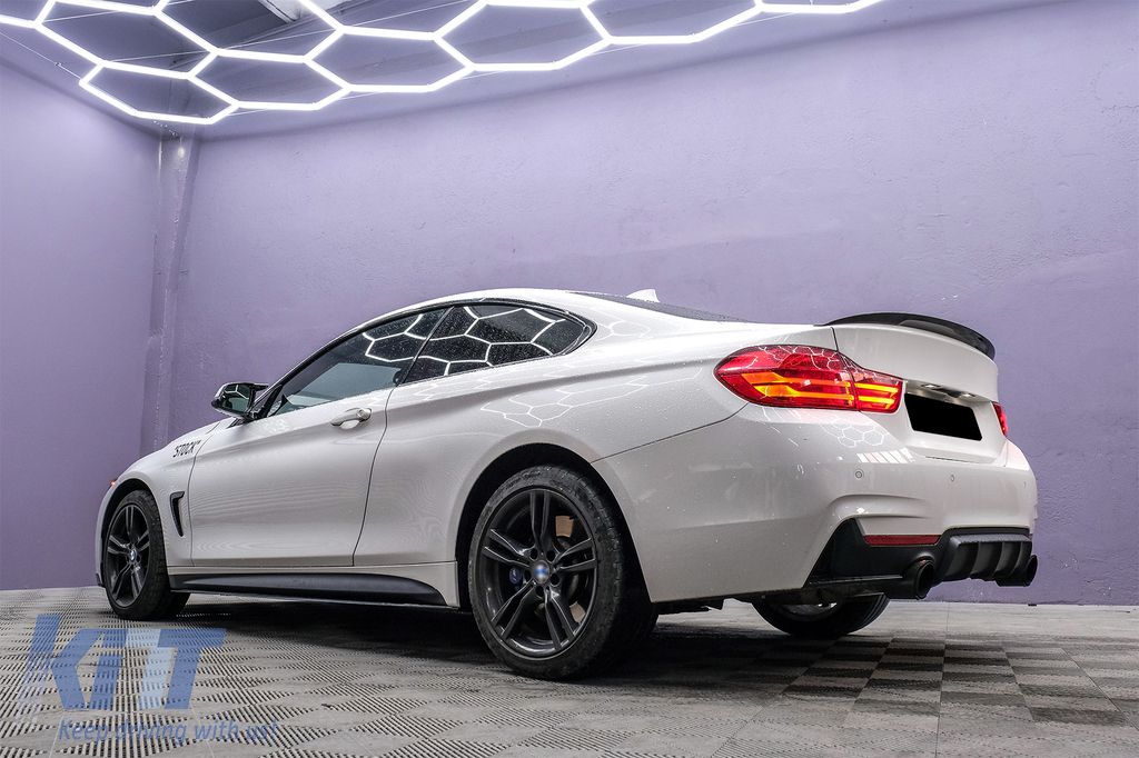 Side Skirts Add-on Lip Extensions suitable for BMW 4 Series F32 Coupe ...